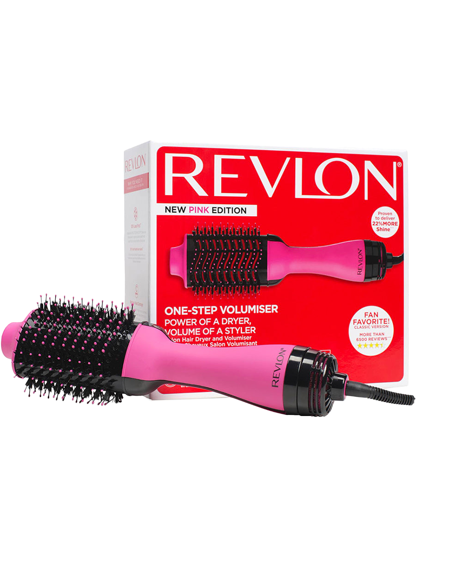 Revlon | One-Step Volumiser Original 1.0 Blowout Brush - Pink | Shaver Shop