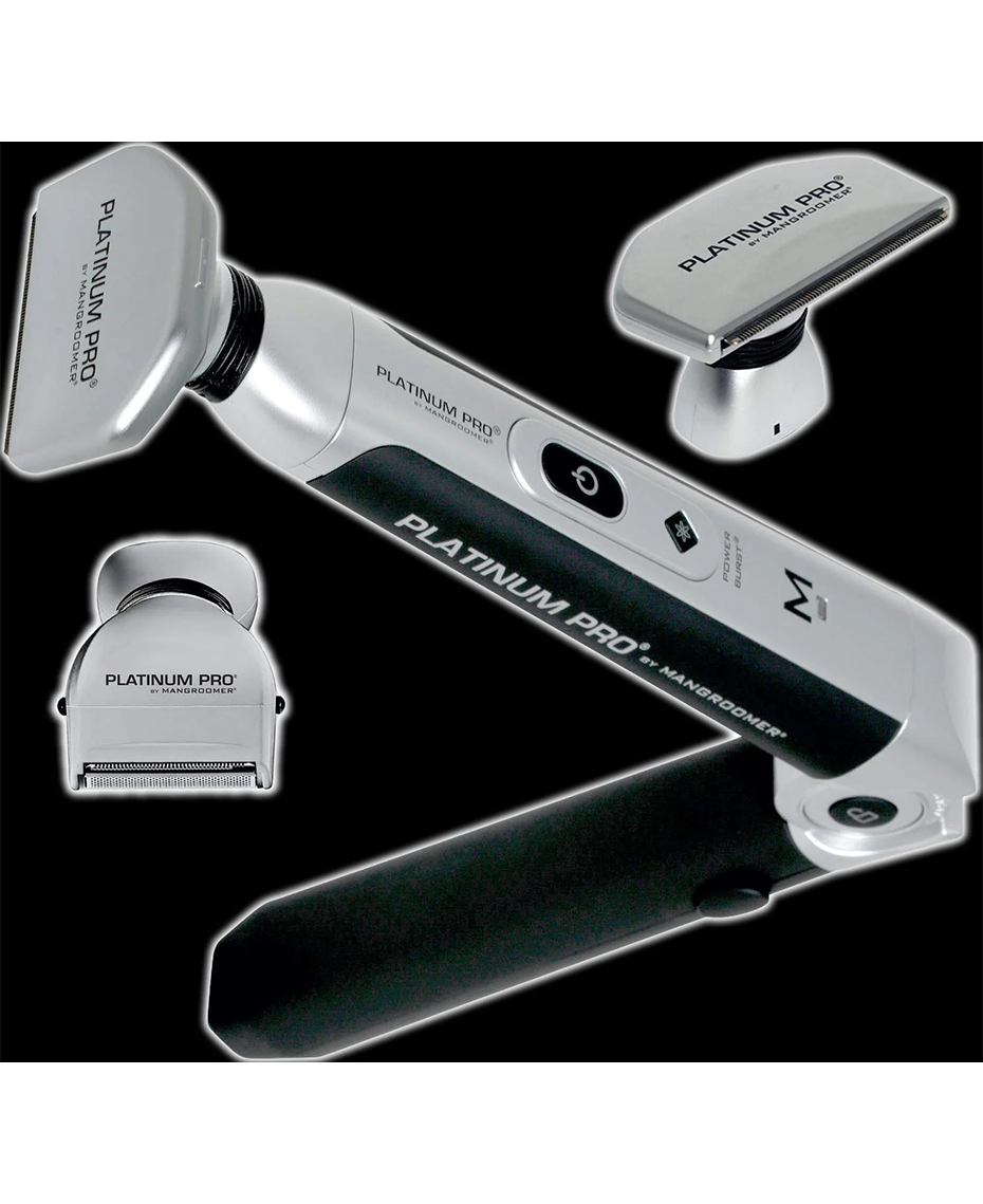 Mangroomer | Platinum Pro Back Shaver with 3 Attachments | Shaver Shop