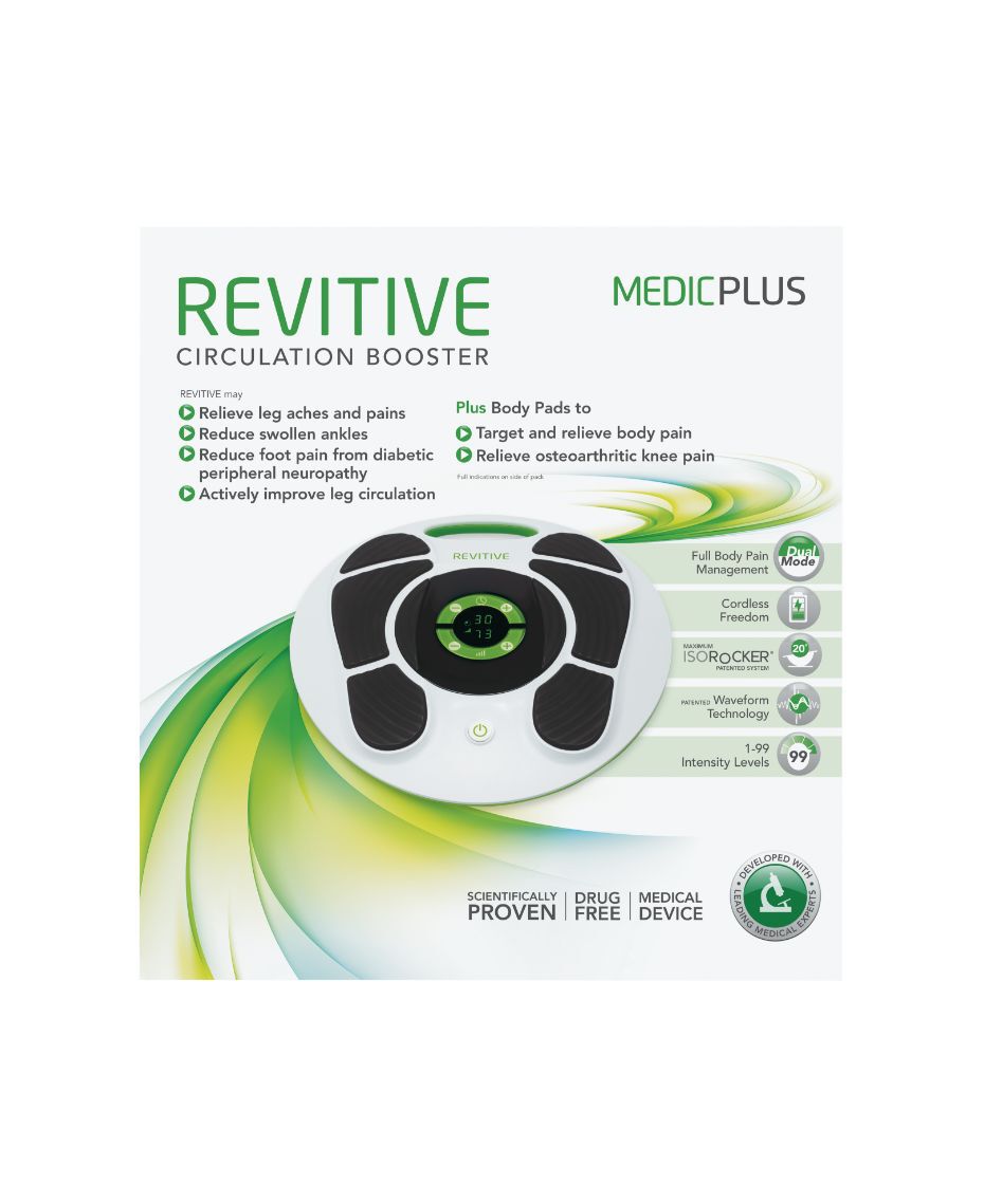 Revitive | Medic Plus Circulation Booster with EMS & TENS | Shaver Shop