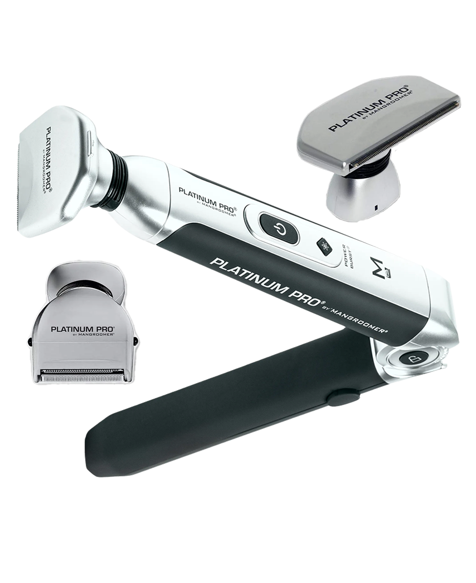 Mangroomer | Platinum Pro Back Shaver with 3 Attachments | Shaver Shop