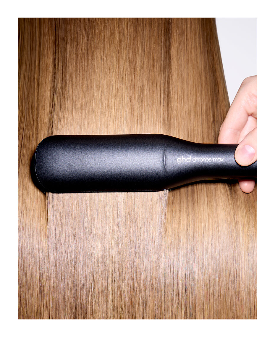 ghd® | chronos max wide plate hair straightener - black | Shaver Shop