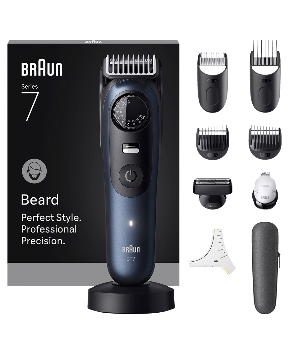 Braun | Series 7 Waterproof Beard Trimmer with 10 Barbering Tools ...