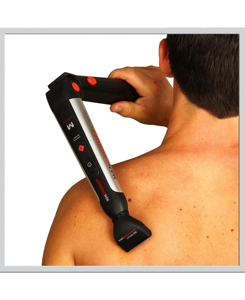 Mangroomer | Ultimate Pro Back Shaver with 2 Attachments | Shaver Shop