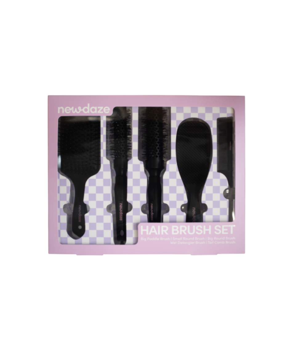 New Daze | 5 Piece Hair Brush Set | Shaver Shop
