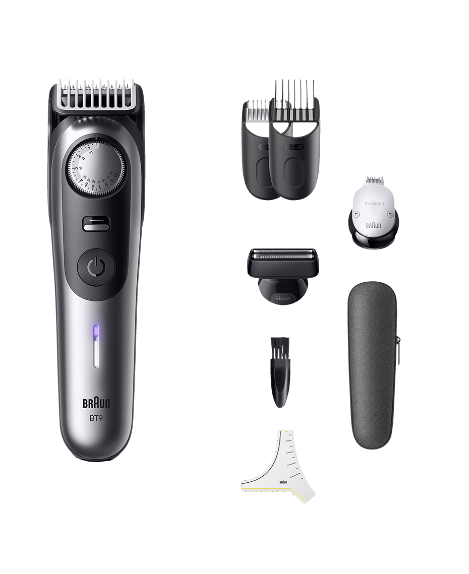 Braun | Series 9 Waterproof Beard Trimmer with 7 Barbering Tools ...