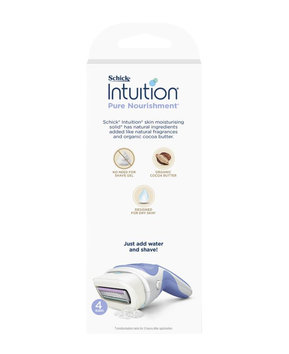 Schick | Intuition Pure Nourish Kit | Shaver Shop