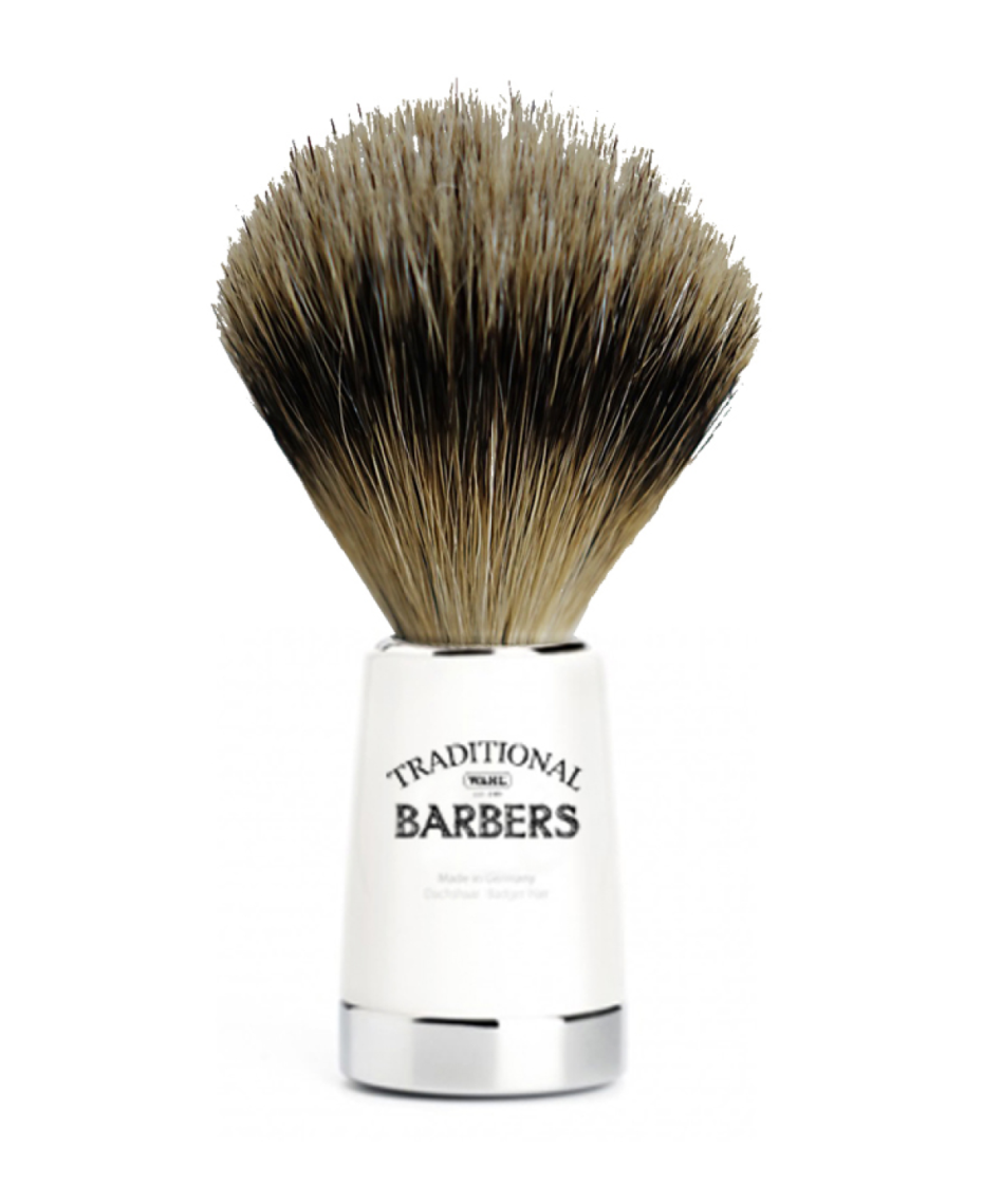 Wahl Traditional Barbers | Premium Silver Tip Brush | Shaver Shop