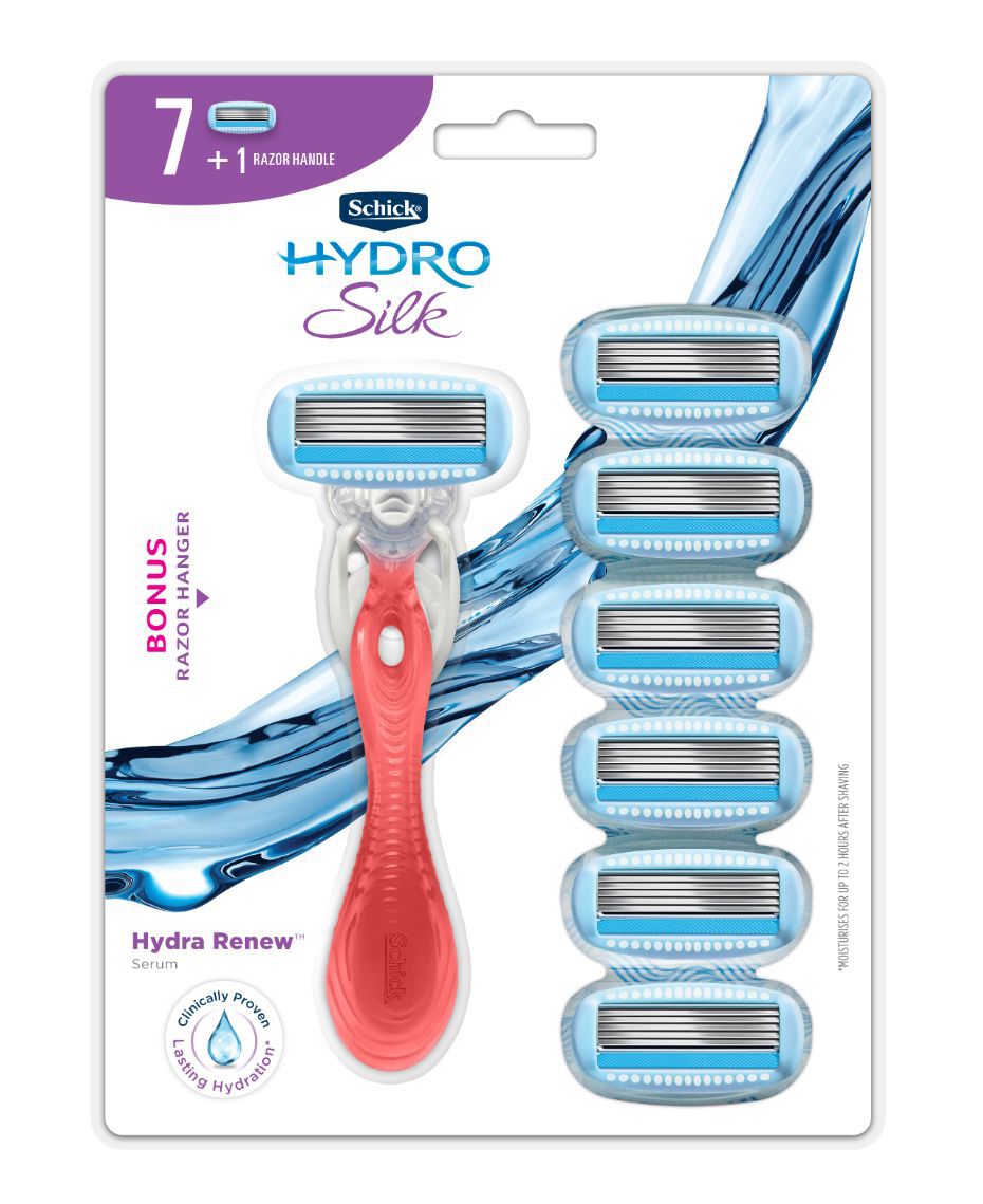 Schick | Hydro Silk Razor + Refill 7 Pack | Shaver Shop