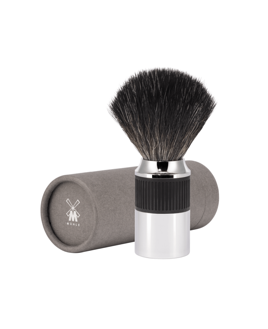 Muhle | NEO Black Fibre Shaving Brush - Black | Shaver Shop