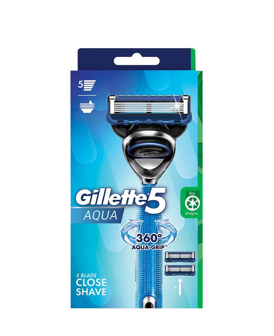 Gillette | Aqua Razor with Blades Refill 2 Pack | Shaver Shop