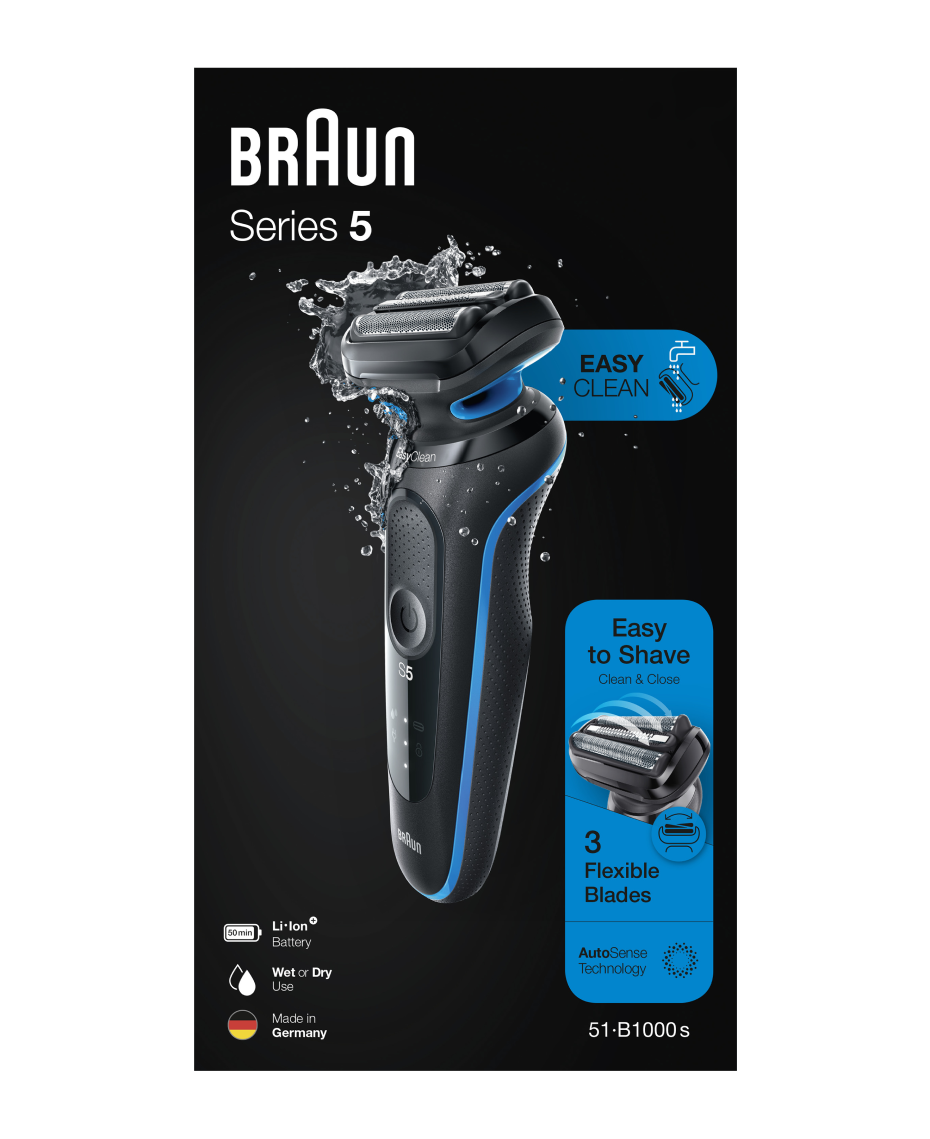 Braun | Series 5 Wet & Dry Electric Shaver | Shaver Shop