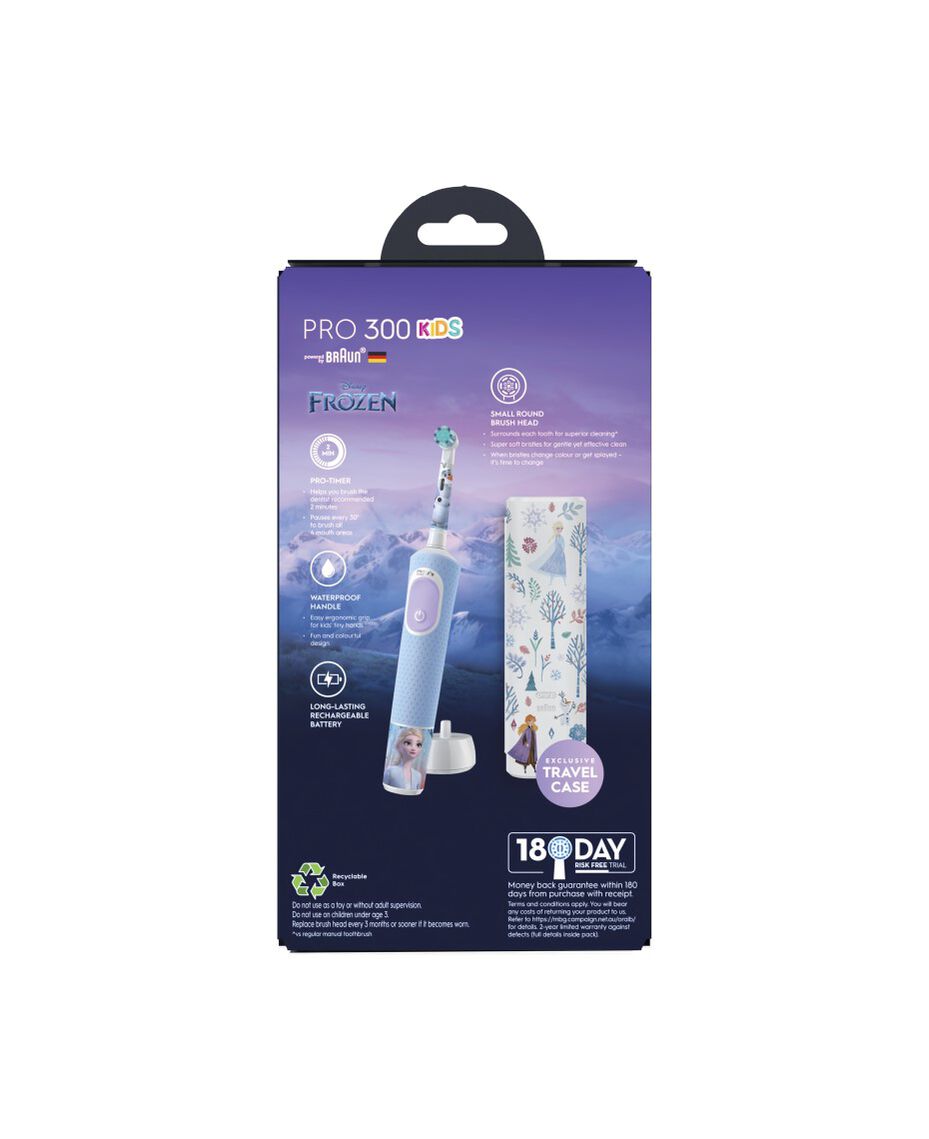 Oral-B | Kids Pro 300 Disney Frozen Electric Toothbrush | Shaver Shop
