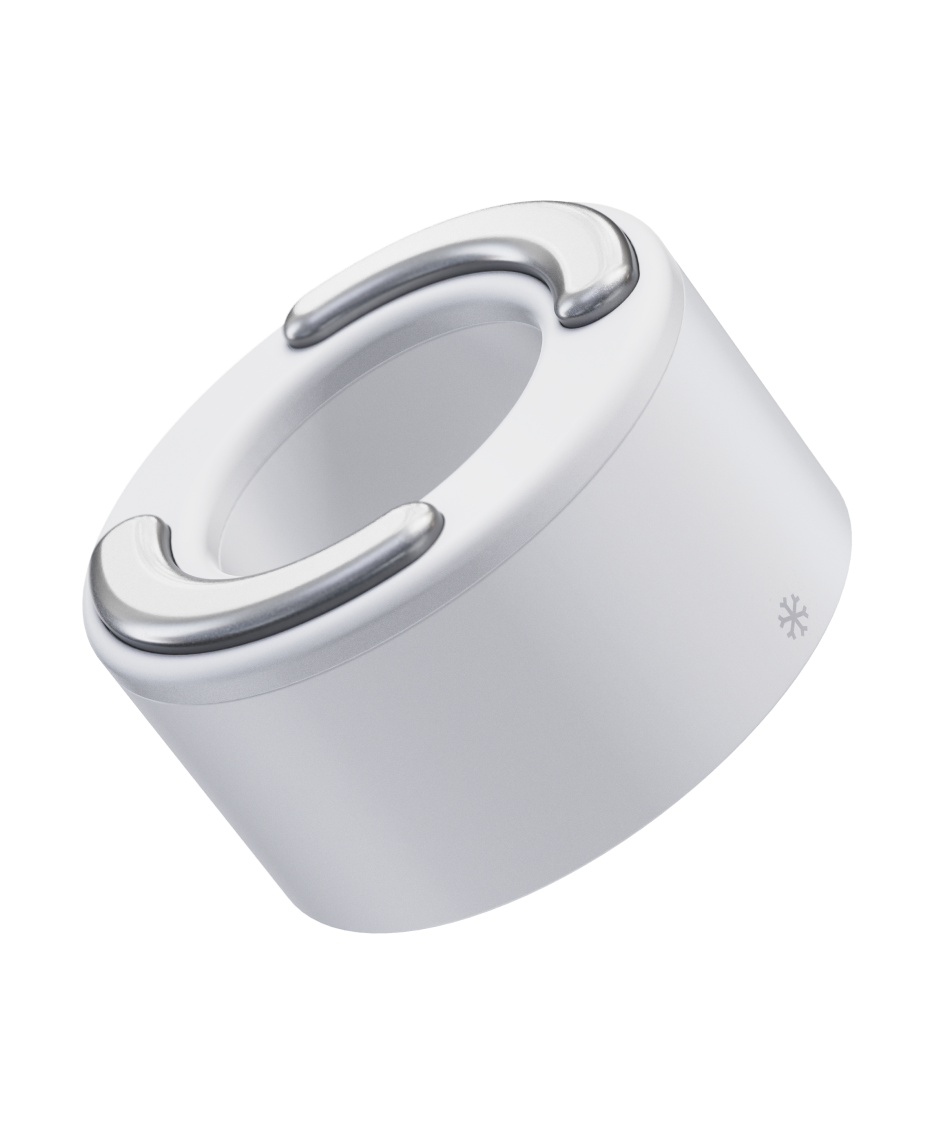 Therabody | TheraFace PRO Hot & Cold Rings Attachment - White | Shaver Shop