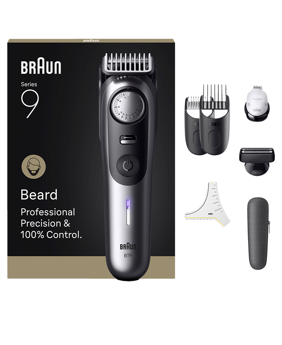 Braun | Series 9 Waterproof Beard Trimmer with 7 Barbering Tools ...