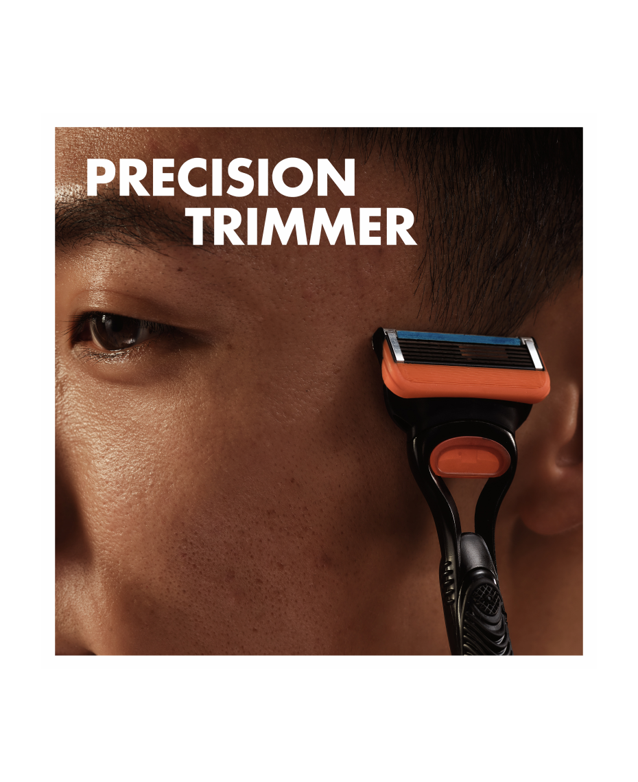Gillette | Fusion5 Razor with Blades Refill 5 Pack | Shaver Shop