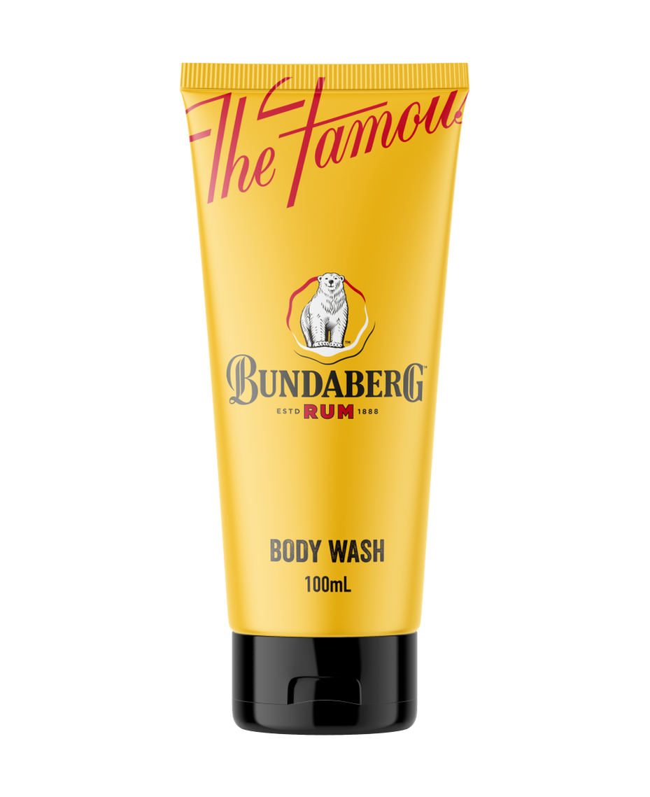 Bundaberg | Shower Essentials Set with Body Wash 100mL & Sponge ...