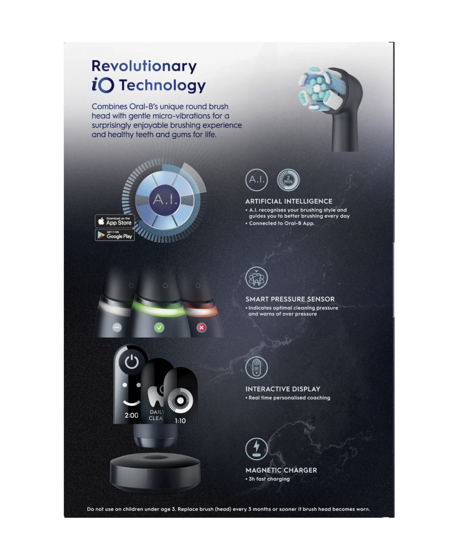 Oral-B | iO7 Series Dual Handle Electric Toothbrush Pack | Shaver Shop