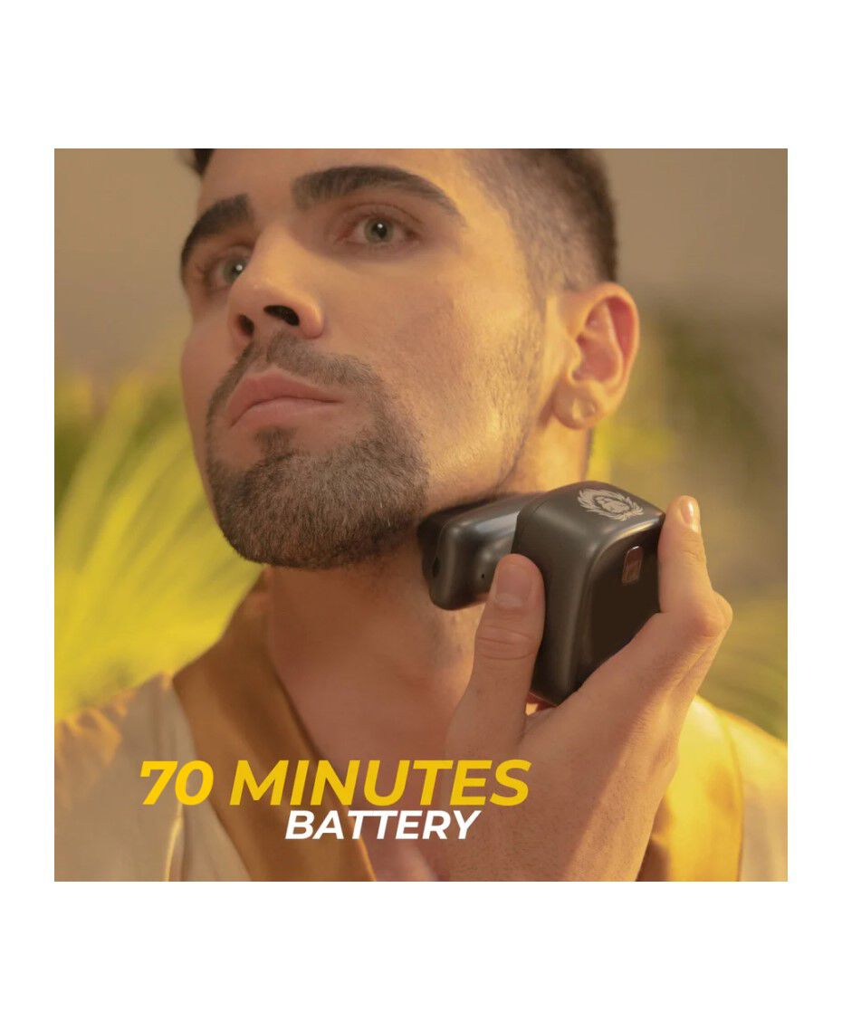 Skull Shaver | One Lion Silver PRO Face and Head Shaver | Shaver Shop