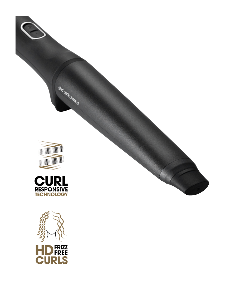 ghd® | chronos curve conical wand hair curler | Shaver Shop