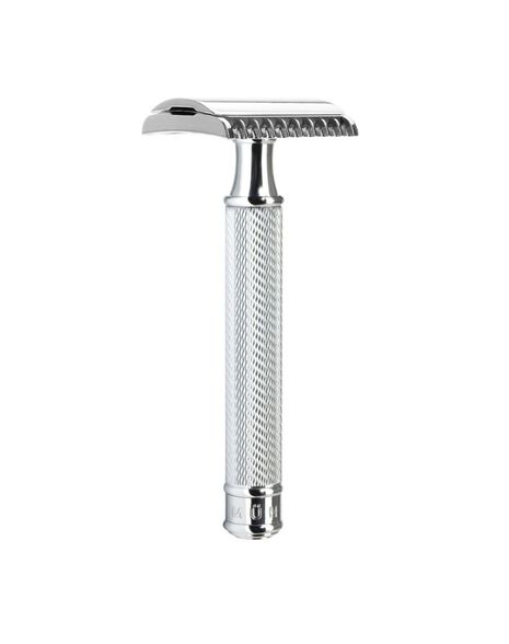 Muhle | TRADITIONAL Open Comb Safety Razor - Chrome | Shaver Shop