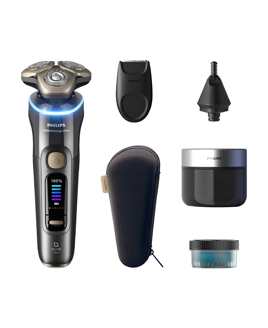 Philips | Series i9000 Prestige Ultra Wet & Dry Electric Shaver with ...