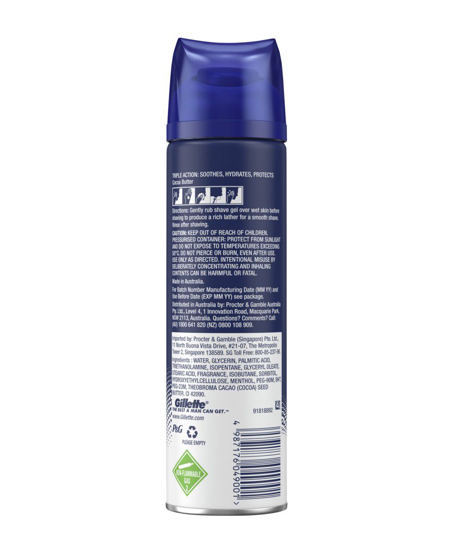 Gillette | Refreshing Breeze Shave Gel - 195g | Shaver Shop