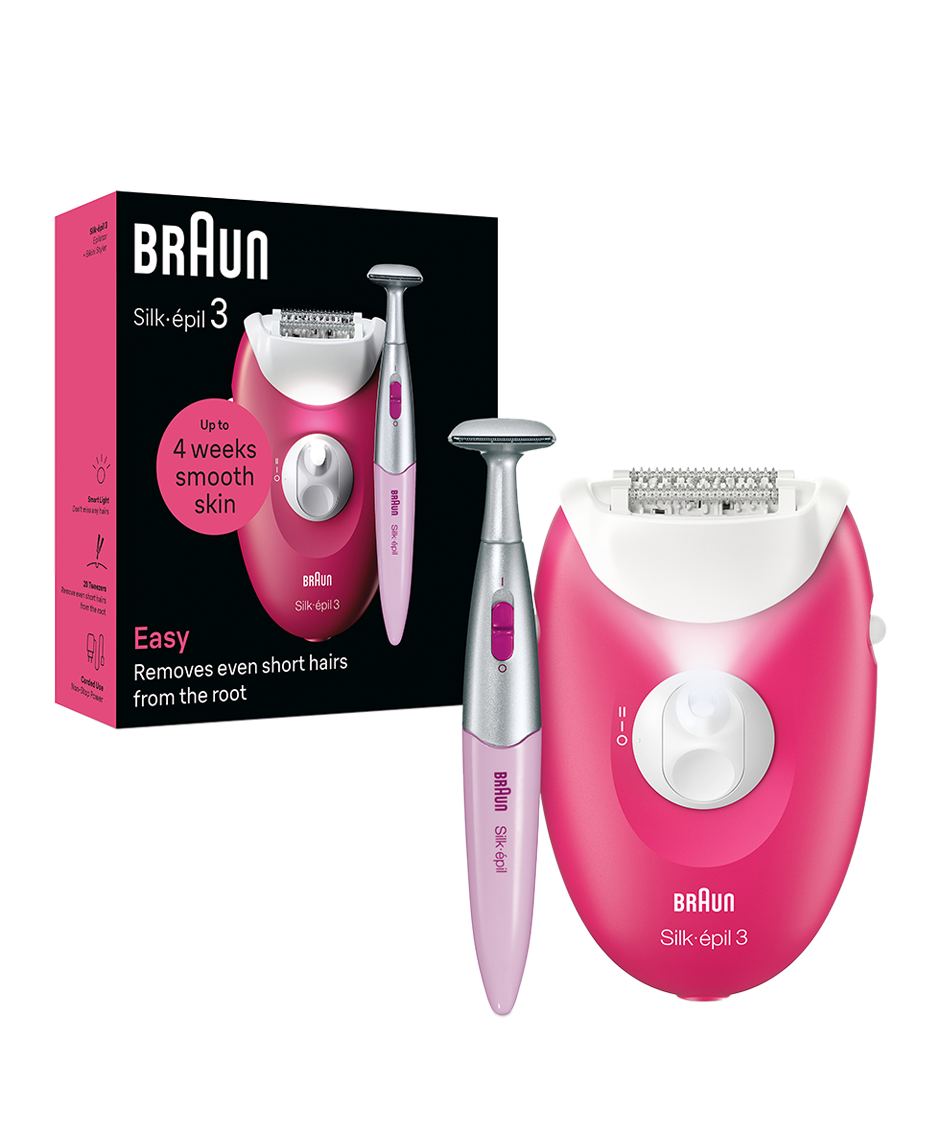 Braun | Silk-épil 3 Corded Epilator with Bikini Trimmer | Shaver Shop