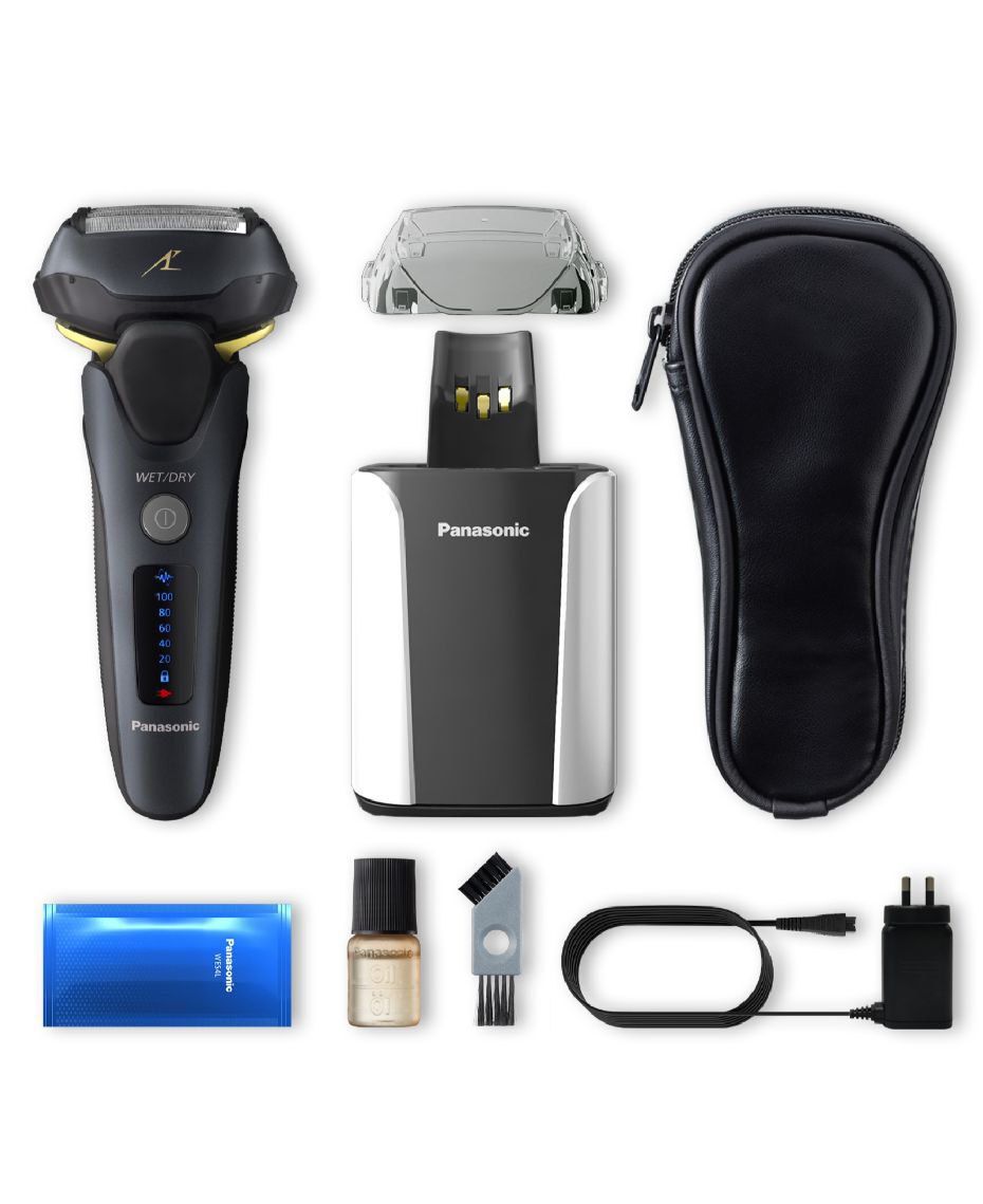 Panasonic | Multi-Flex 5-Blade Electric Shaver with Clean & Charge ...