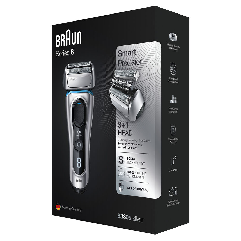Braun | Series 8 Next Generation Wet & Dry Electric Shaver with Fabric ...