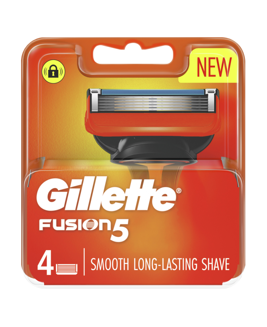 Gillette | Fusion5 Razor Blades Refill 4 Pack | Shaver Shop