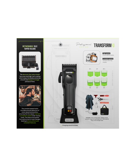 TRANSFORM-U | The Professional Hair Clipper | Shaver Shop