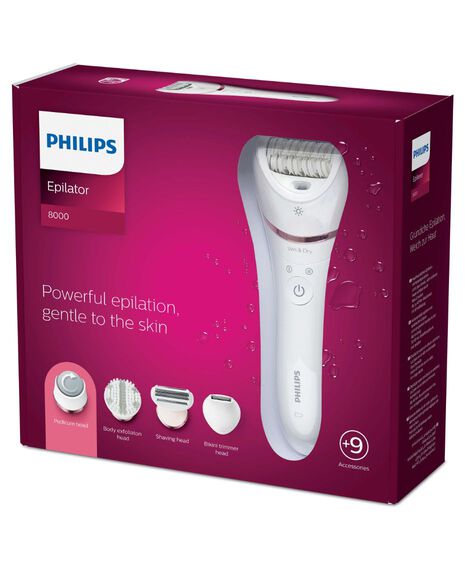 Philips | Series 8000 Epilator with 9 Accessories | Shaver Shop