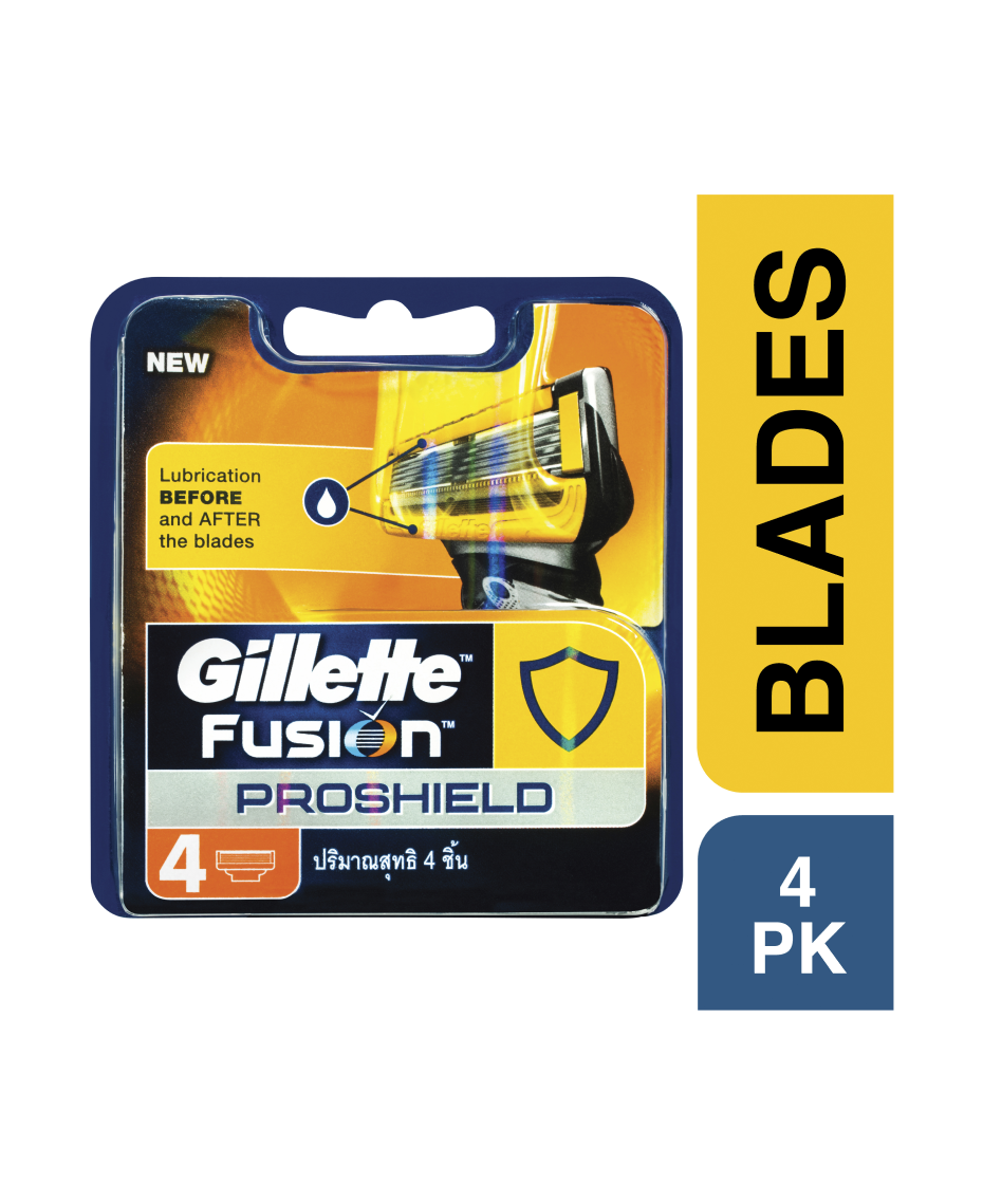 Gillette | Fusion5 ProShield Blades Refill 4 Pack | Shaver Shop