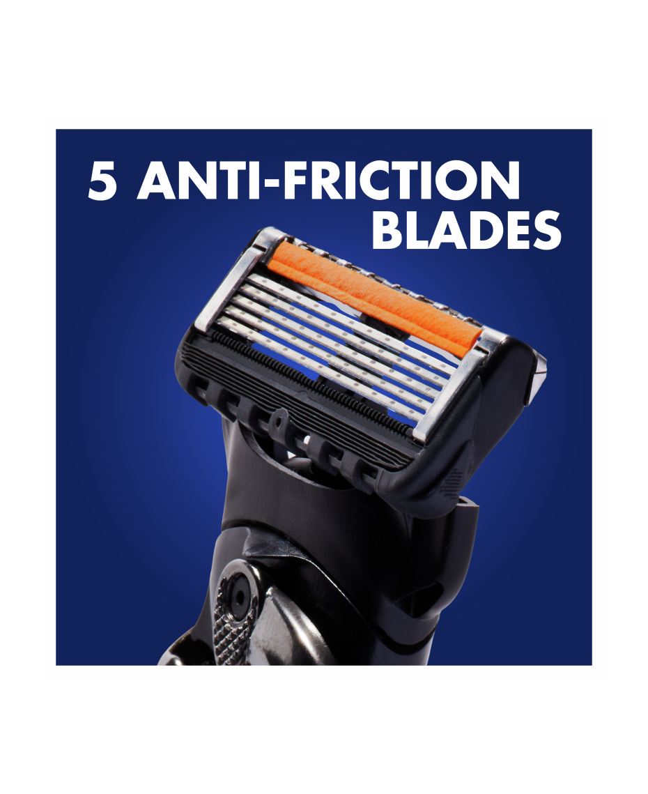 Gillette | Fusion5 ProGlide Razor with Blades Refill 5 Pack | Shaver Shop