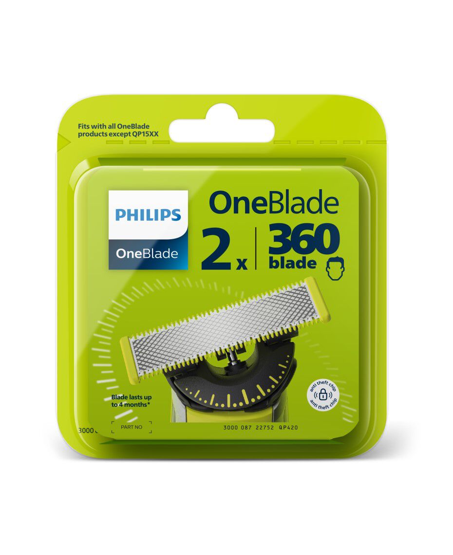 Philips | OneBlade 360 Replacement Blade 2pk | Shaver Shop