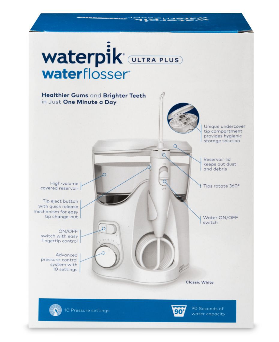 Waterpik | Ultra Plus Water Flosser - White | Shaver Shop