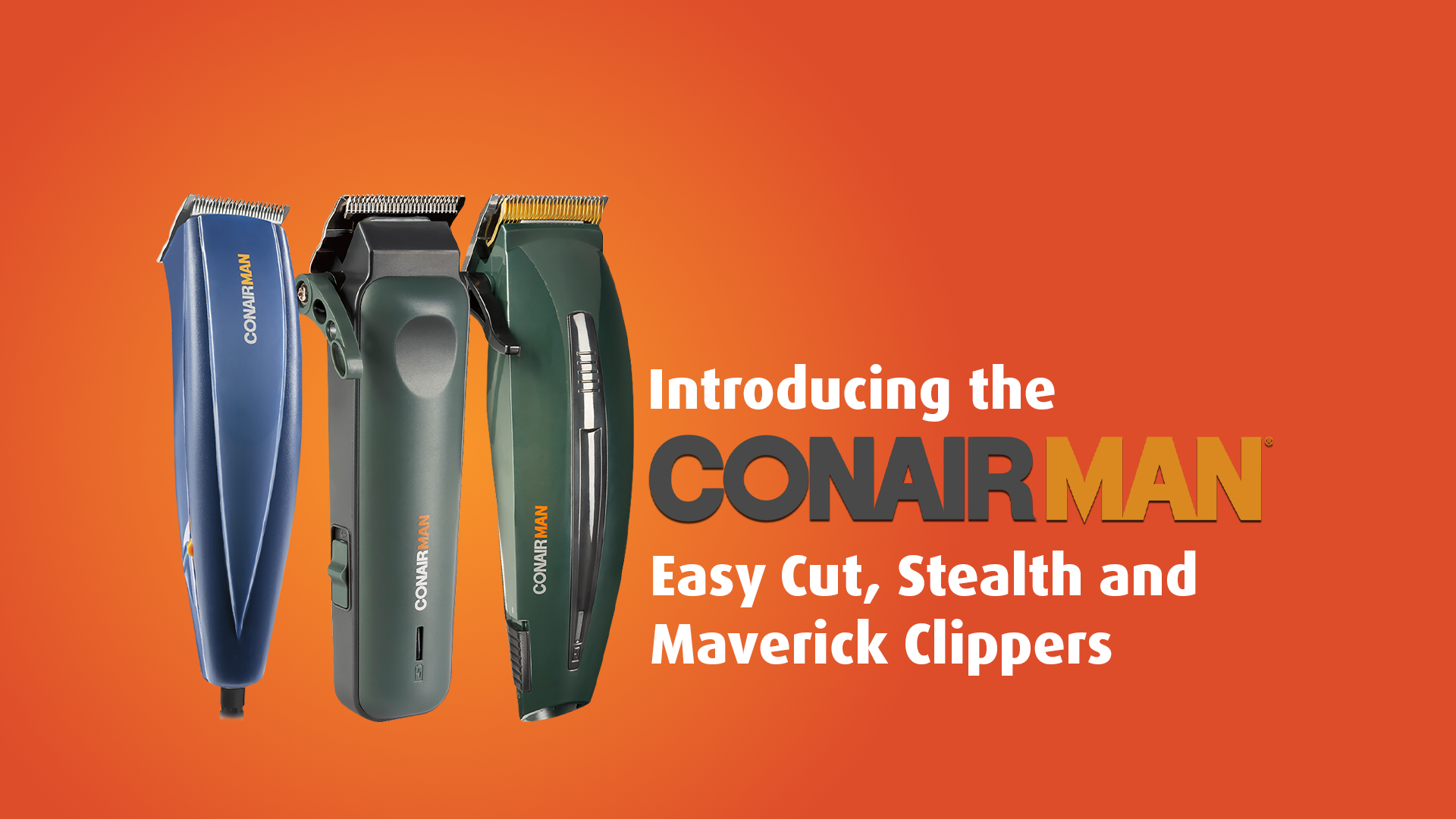 ConairMan | The Easy Cut Hair Clipper | Shaver Shop